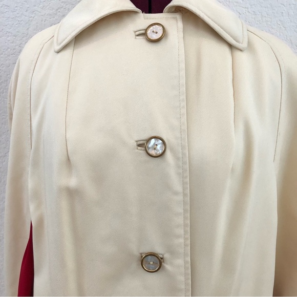 Vintage | Jackets & Coats | Vintage Cream Cape Coat | Poshmark